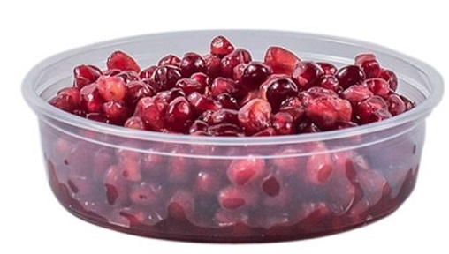 Fabri-Kal Pro-Kal Polypropylene Clear Squat Deli Container, 6 Ounce ...