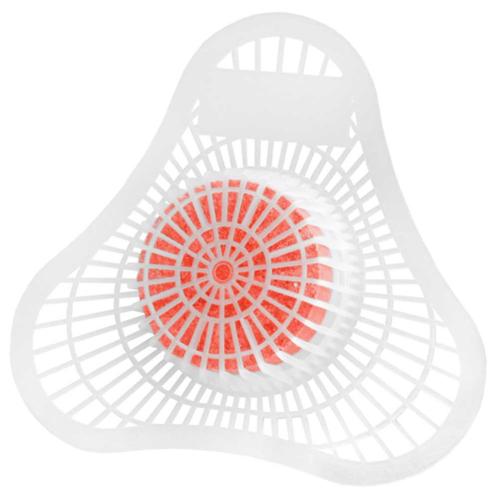 Hospeco SmartBlock Cherry Urinal Screen with Non Para Block - 12 per ...