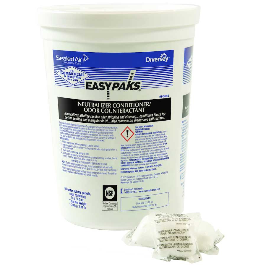 Diversey Easy Paks Neutral Conditioner, 0.5 Ounce -- 90 per case