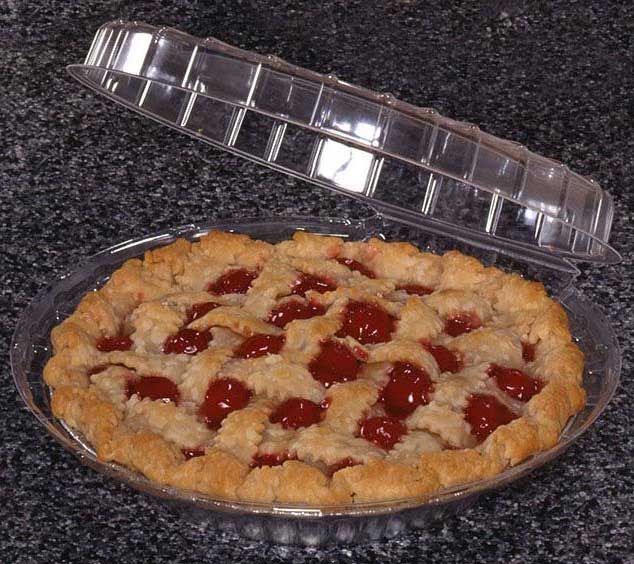Pactiv Showpie Clear Shallow Container Case | FoodServiceDirect