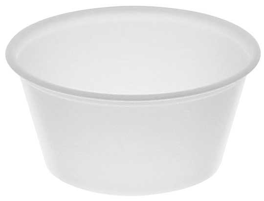 Pactiv HIPS Translucent Portion Cup Case | FoodServiceDirect