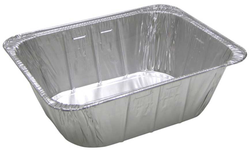 Pactiv Silver Aluminum Foil Steam Table Pan Case | FoodServiceDirect