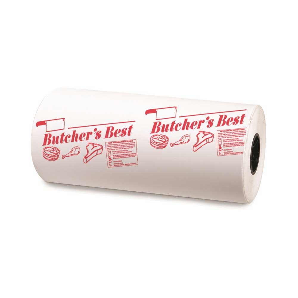 Bagcraft White Paper/Poly Freezer Roll, 18 inch x 1000 feet