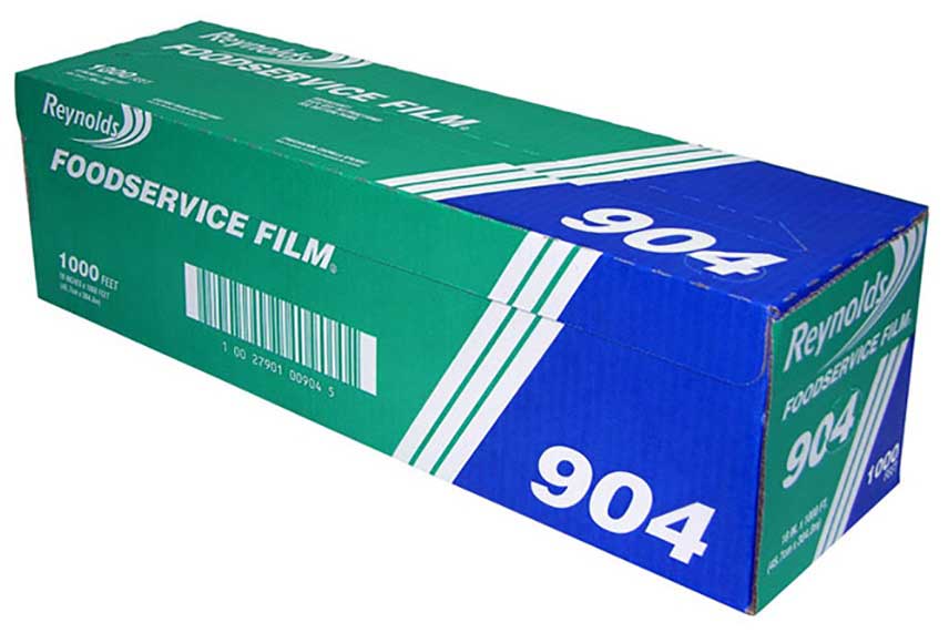 Reynolds Clear PVC Foodservice Film Dispenser Box, 1000 Feet x 18 inch ...