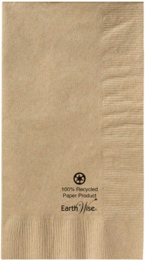 Hoffmaster Kraft Paper Earthwise Dinner Napkin Case | FoodServiceDirect