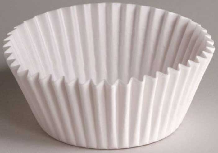 Hoffmaster White Fluted Baking Cup Case | FoodServiceDirect