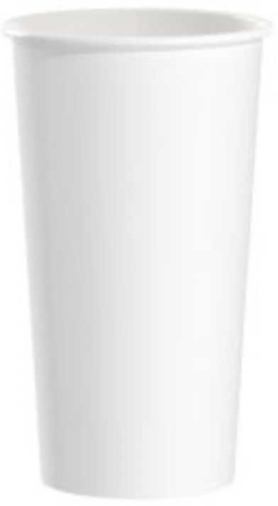 Solo White Poly Paper Hot Cup Case | FoodServiceDirect