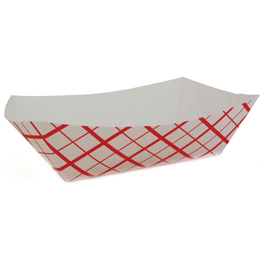 Southern Champion Rectangular White Paper Tray -- 250 per case