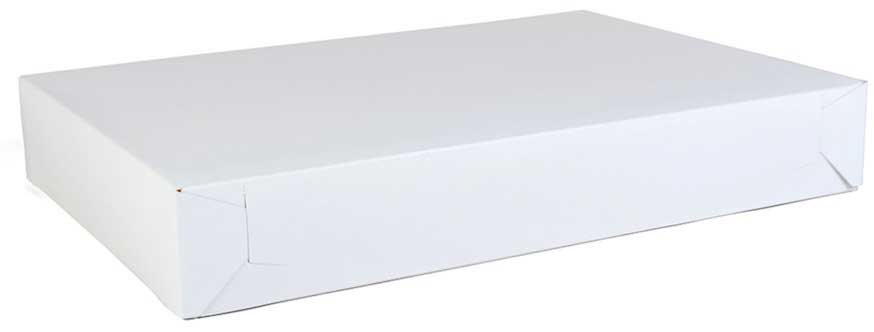 Southern Champion Tray White Corrugated Board Full Sheet Cake Box, 25-3 ...