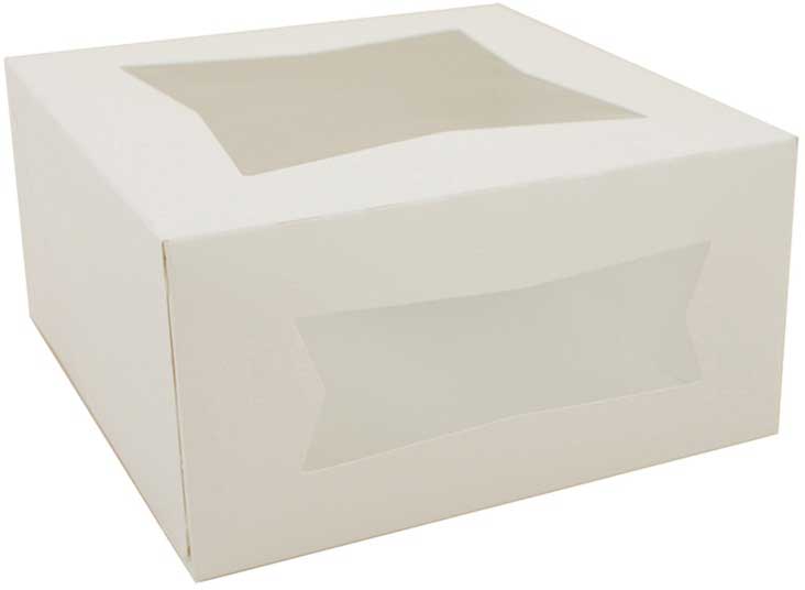 Southern Champion Tray White Solid Bleached Sulfate Paperboard Window ...
