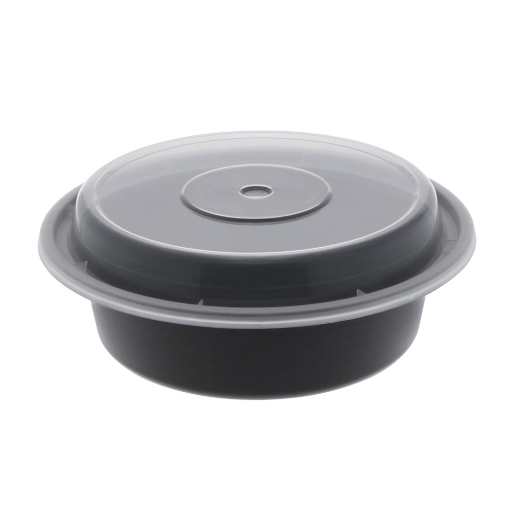 Pactiv Newspring VERSAtainer Microwavable Round Takeout Container and ...