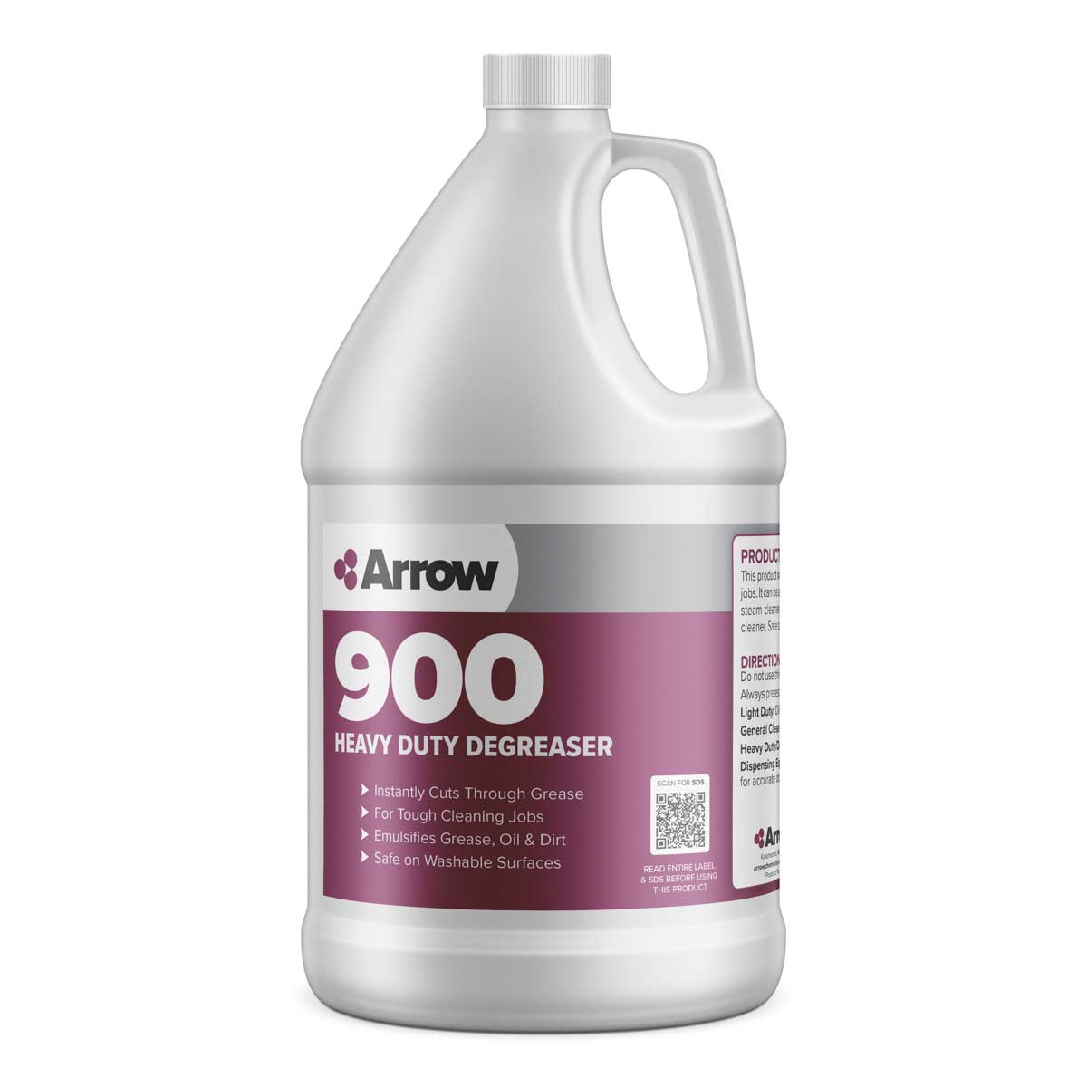 Arrow 11.5 to 12.5 pH Heavy-Duty Degreaser, 1 Gallon -- 4 per case