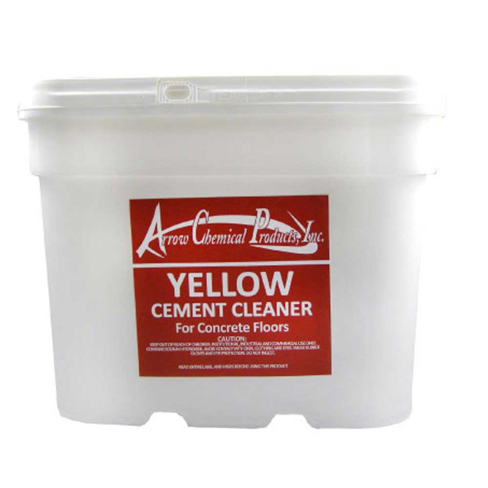 Arrow Chemical Yellow Concrete Powder Cleaner, 25 Pound Pail ...