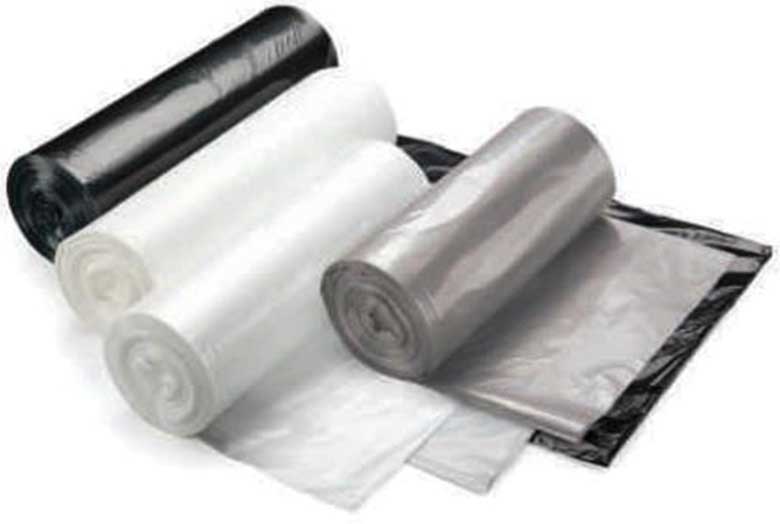 Berry Global Steel-Flex Super Hexene/LLDPE Blend 0.3 Mil Black Coreless ...
