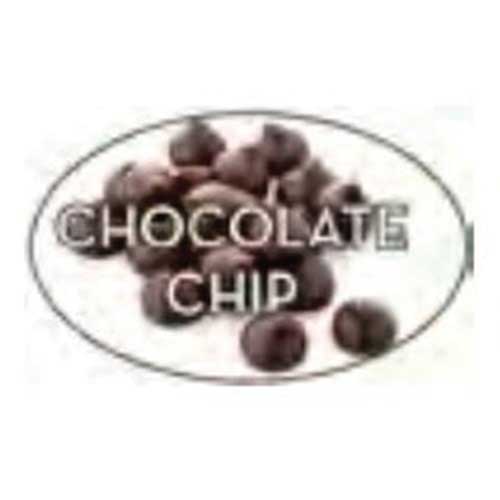 Bollin Oval Chocolate Chip Flavor Label - 500 per roll