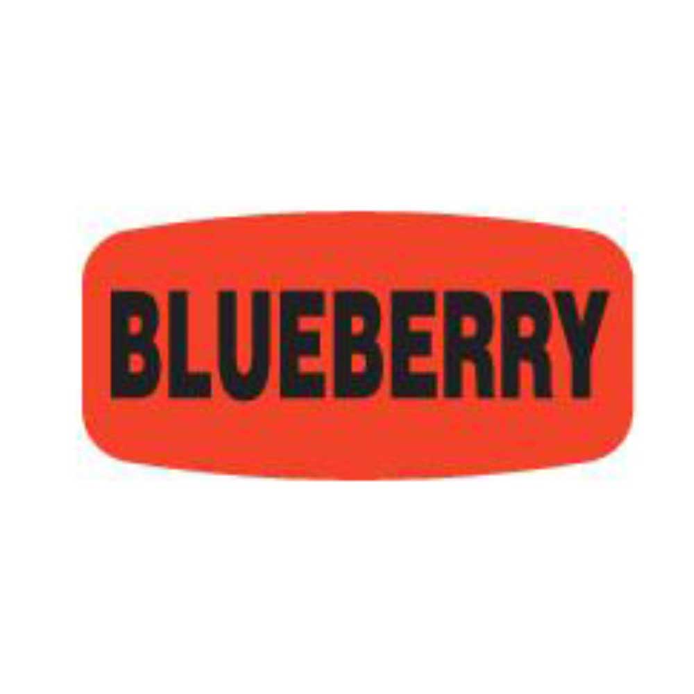 Bollin Label Blueberry Label - 1000 per roll