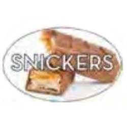 Bollin Oval Snickers Flavor Label - 500 per roll