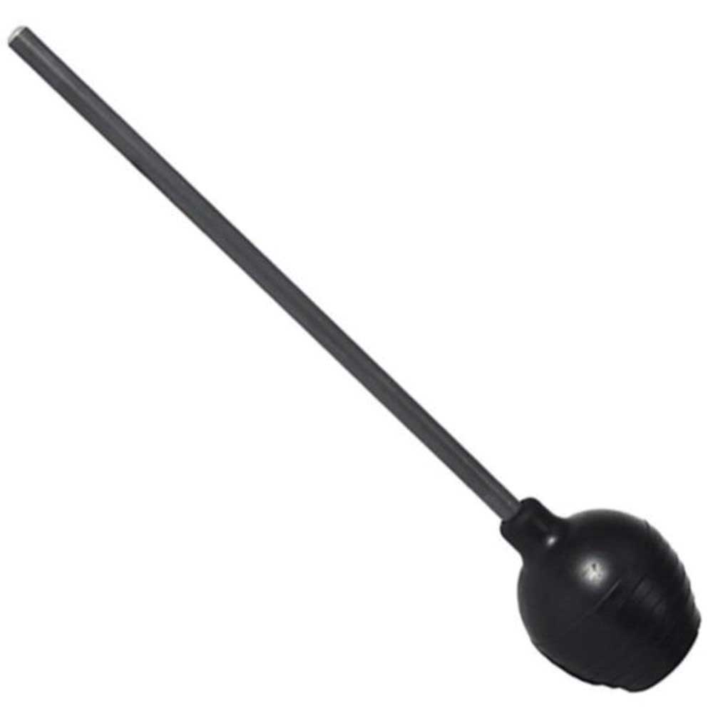 American Plastics Black Plastic Plunger with 24 inch Handle -- 12 per ...