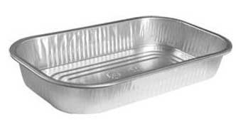 Handi Foil Silver Container with Dome Lid Case | FoodServiceDirect