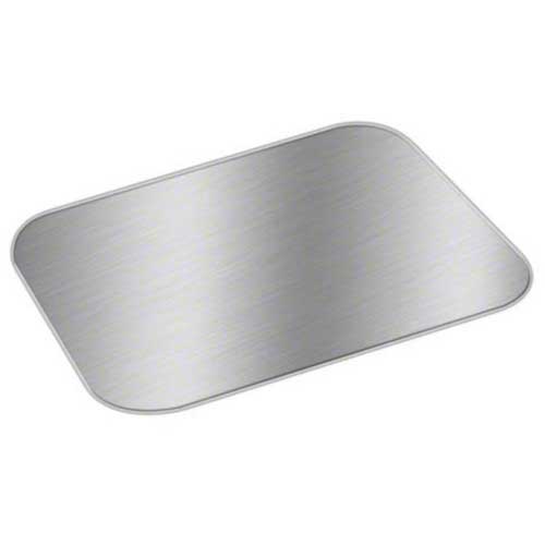 HFA Aluminum Silver Rectangular Board Lid for Container -- 250 per case