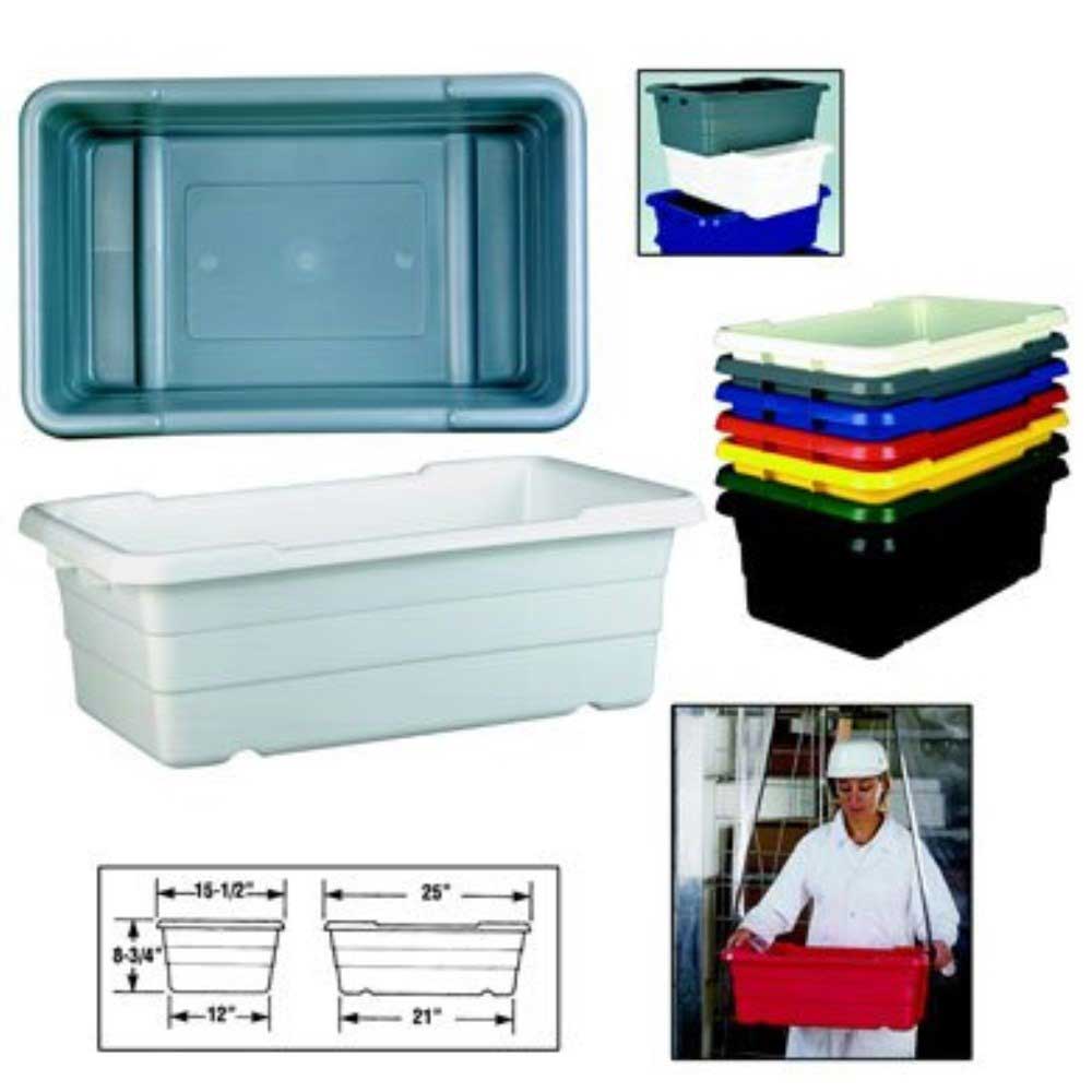 Hi Line Plastics Gray ToteAll Box | FoodServiceDirect
