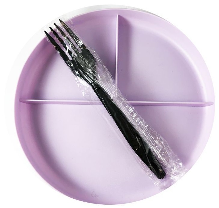 Poly King Black Polypropylene Heavyweight Wrapped Fork - Bulk -- 1000 ...