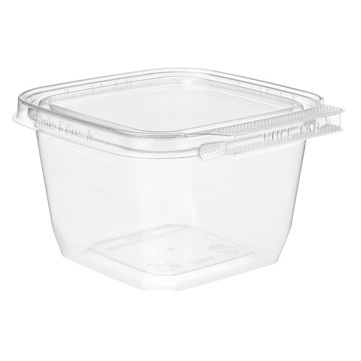 Inline Plastics Safe T Fresh Clear Square Tamper Resistant Clamshell ...