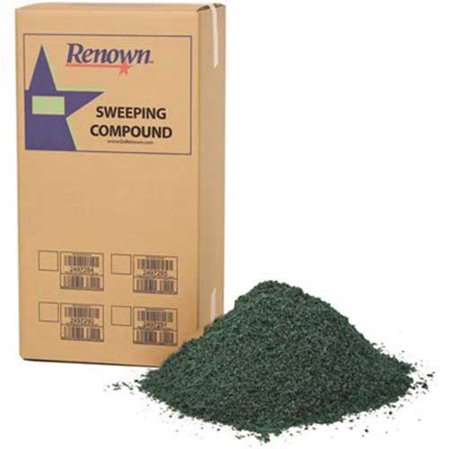 Clean Sweep Non-Sanded Oil Base Granular Green Sweeping Compound ...