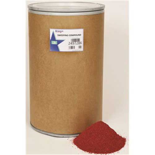 Clean Sweep Sanded Oil Base Granular Red Sweeping Compound with Grit ...