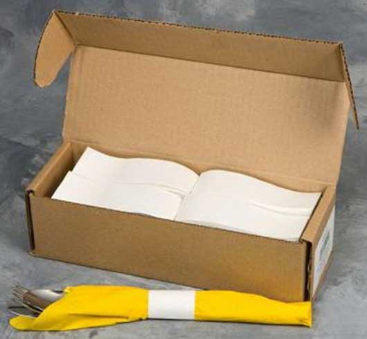 N F String and Son Paper Self Stick Napkin Band Case | FoodServiceDirect