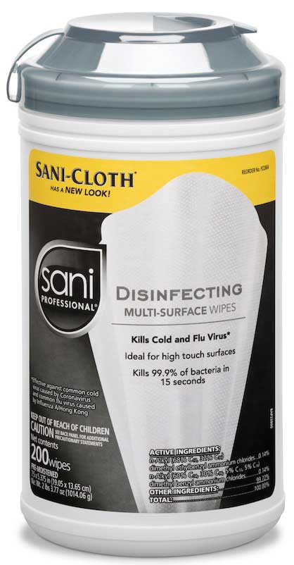 Sani Professional Sani Cloth Disinfecting Wipes Case | FoodServiceDirect