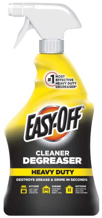 Professional Easy Off Light Yellow Heavy Duty Degreaser Cleaner, 32 ...
