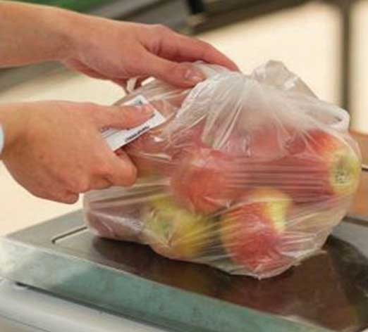 Saneck Clear LLDPE Poly Foodservice Roll Bag | FoodServiceDirect