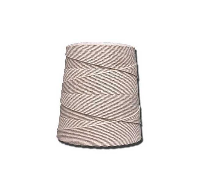 Schermerhorn Brothers White 16 Ply Cotton Twine Cone