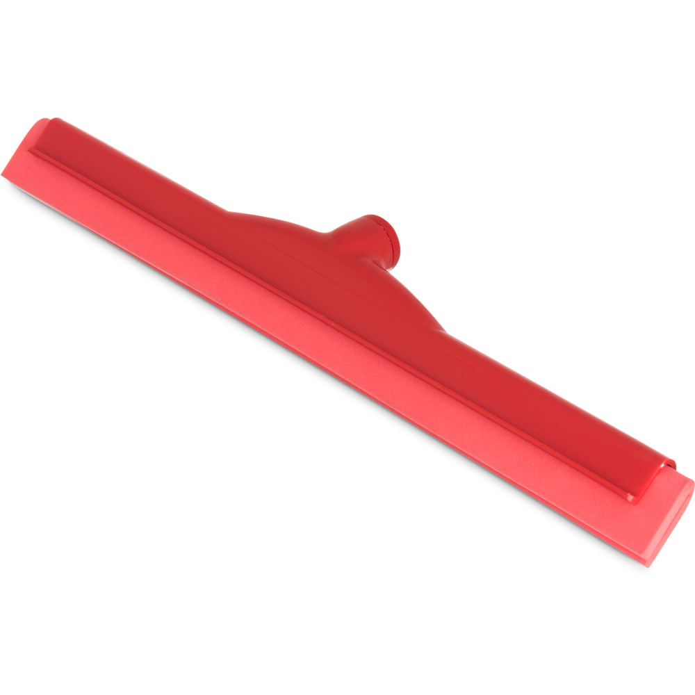 Carlisle Sparta Red Double Foam Squeegee, 18 inch