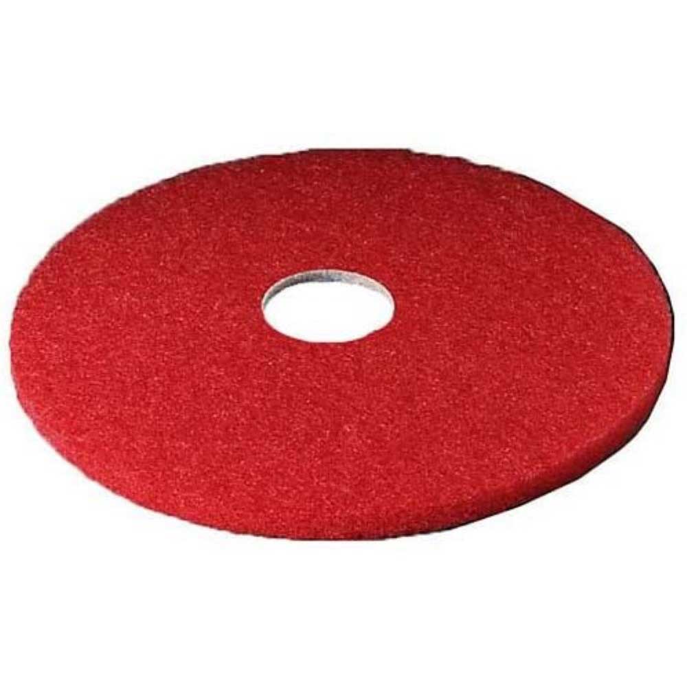 3M Niagara Red Buffing Pad, 16 inch -- 5 per case | FoodServiceDirect ...