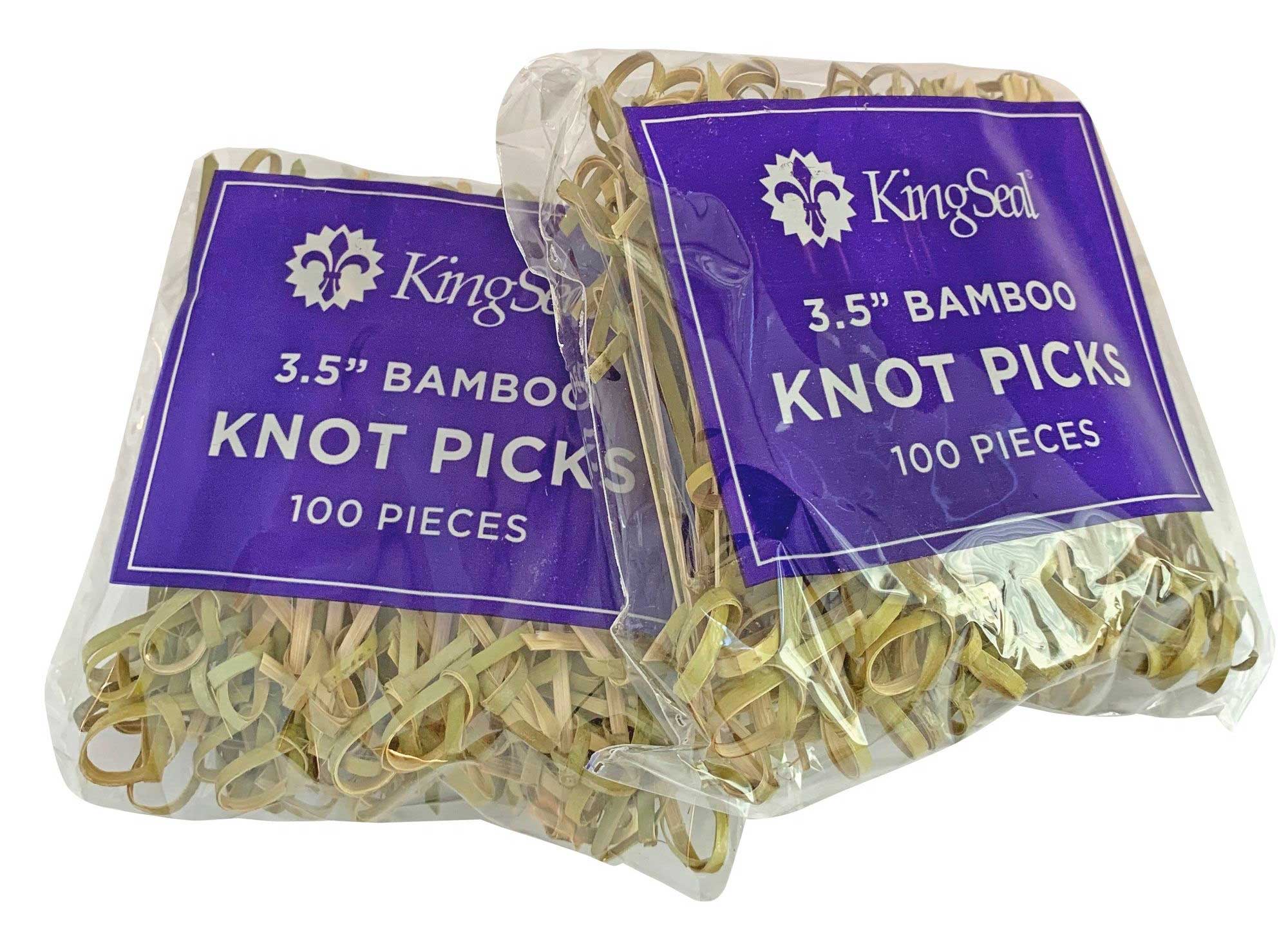 KingSeal Bamboo Knot Pick, 3.5 inch -- 1000 per case ...