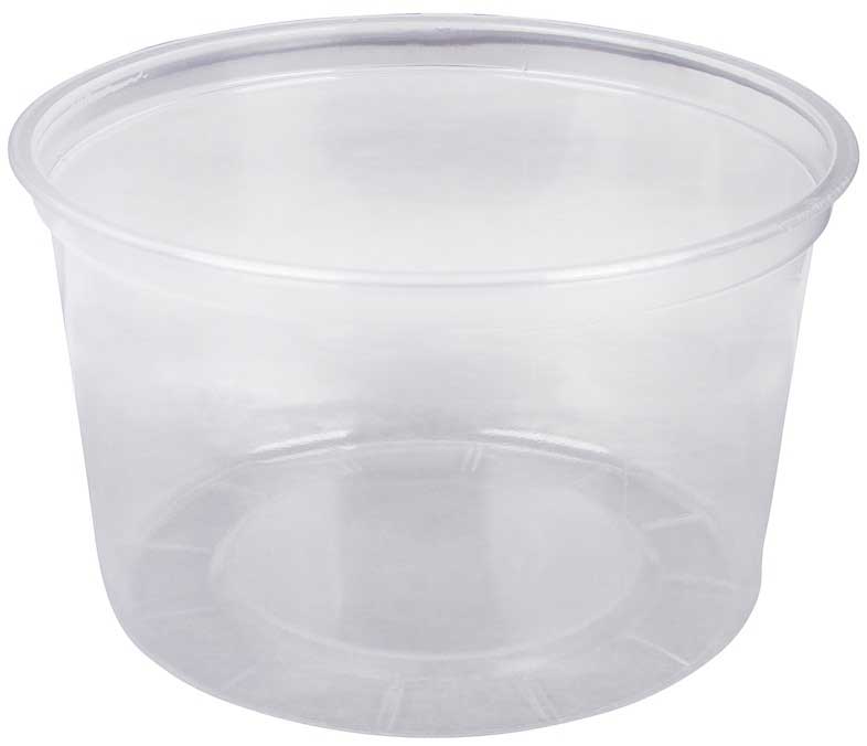 WNA Prime Source Clear Polypropylene Deli Cup, 16 Ounce -- 500 per case ...