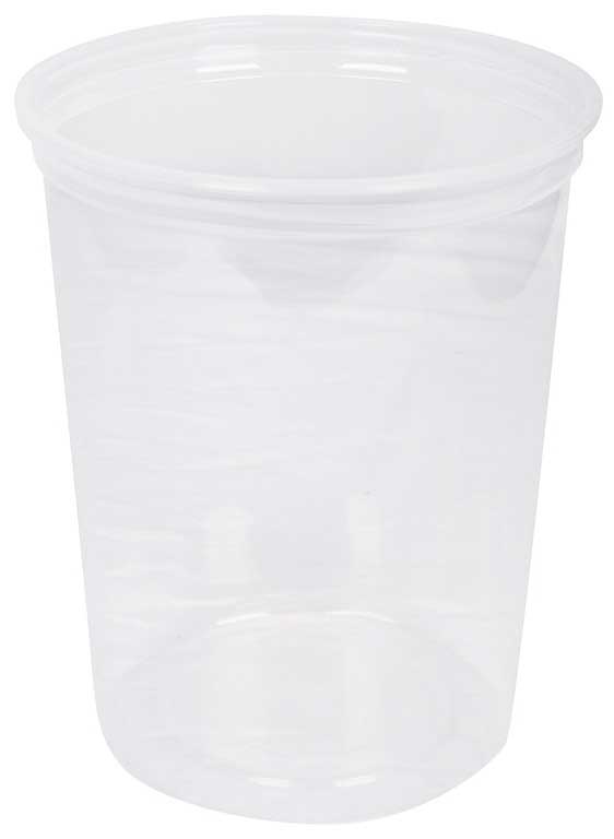 WNA Prime Source Clear Polypropylene Deli Cup, 32 Ounce -- 500 per case