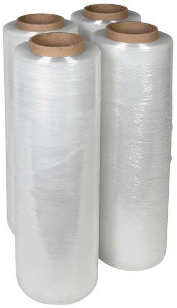 Prime Source Polyethylene Clear 70 Gauge Cylindrical Hand Use Pallet ...