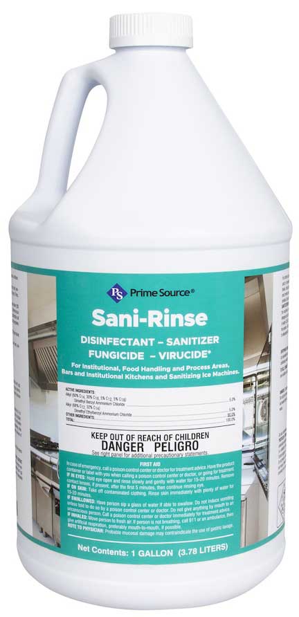 Midlab Prime Source Sani-Rinse Sanitizer Case | FoodServiceDirect
