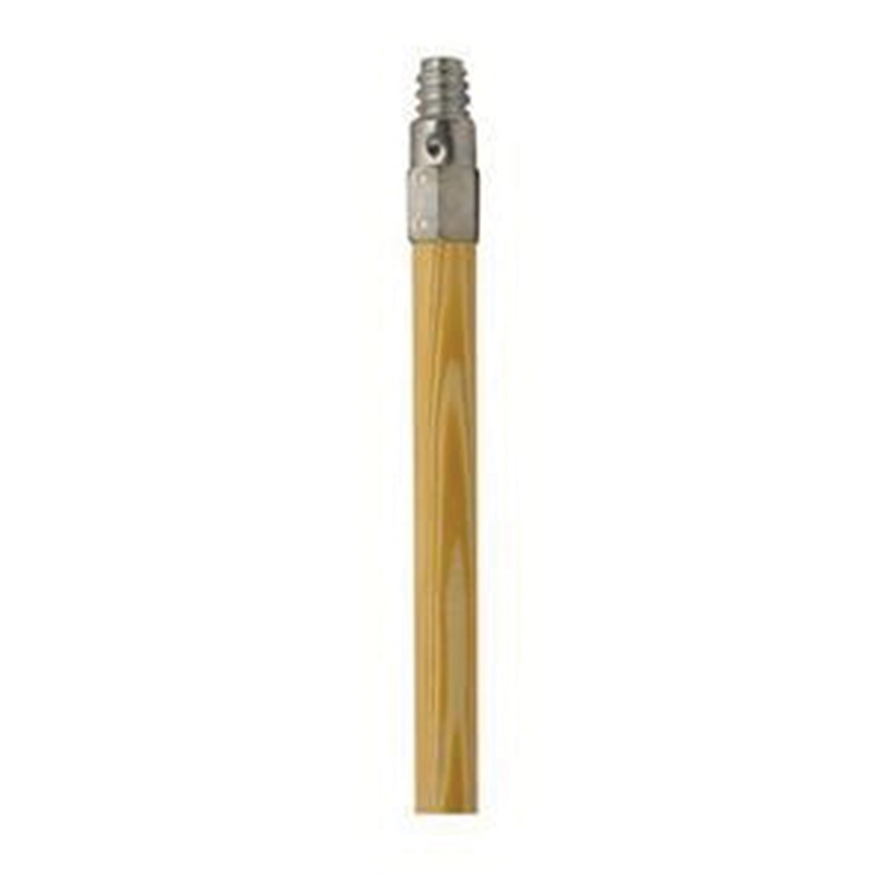 Zephyr Metal Threaded Wood Mop Handle, 60 inch