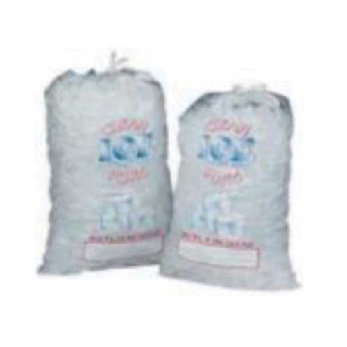 Prime Source Clear Polystyrene Ice Bag, 7 x 4 x 25 inch -- 1000 per ...