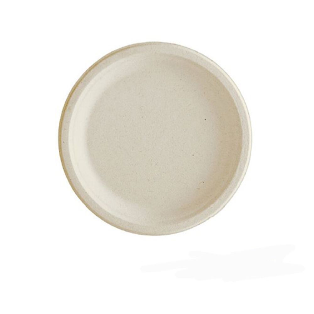 Premier Essential Kraft Paper Round Molded Fiber Plate, 9 inch -- 500 ...