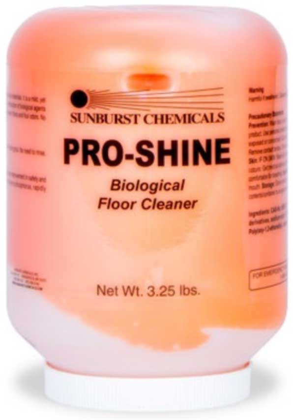 Sunburst Chemicals Pro Shine Biological Orange Floor Cleaner, 3.25 Pound