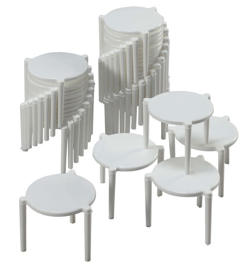 W Packaging Plastic White Round Pizza Topper, 14.75 x 9.875 x 4.125 ...