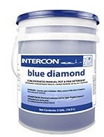 Intercon Chemical Blue Diamond Concentrated Manual Pot and Pan Detergent, 5 Gallon
