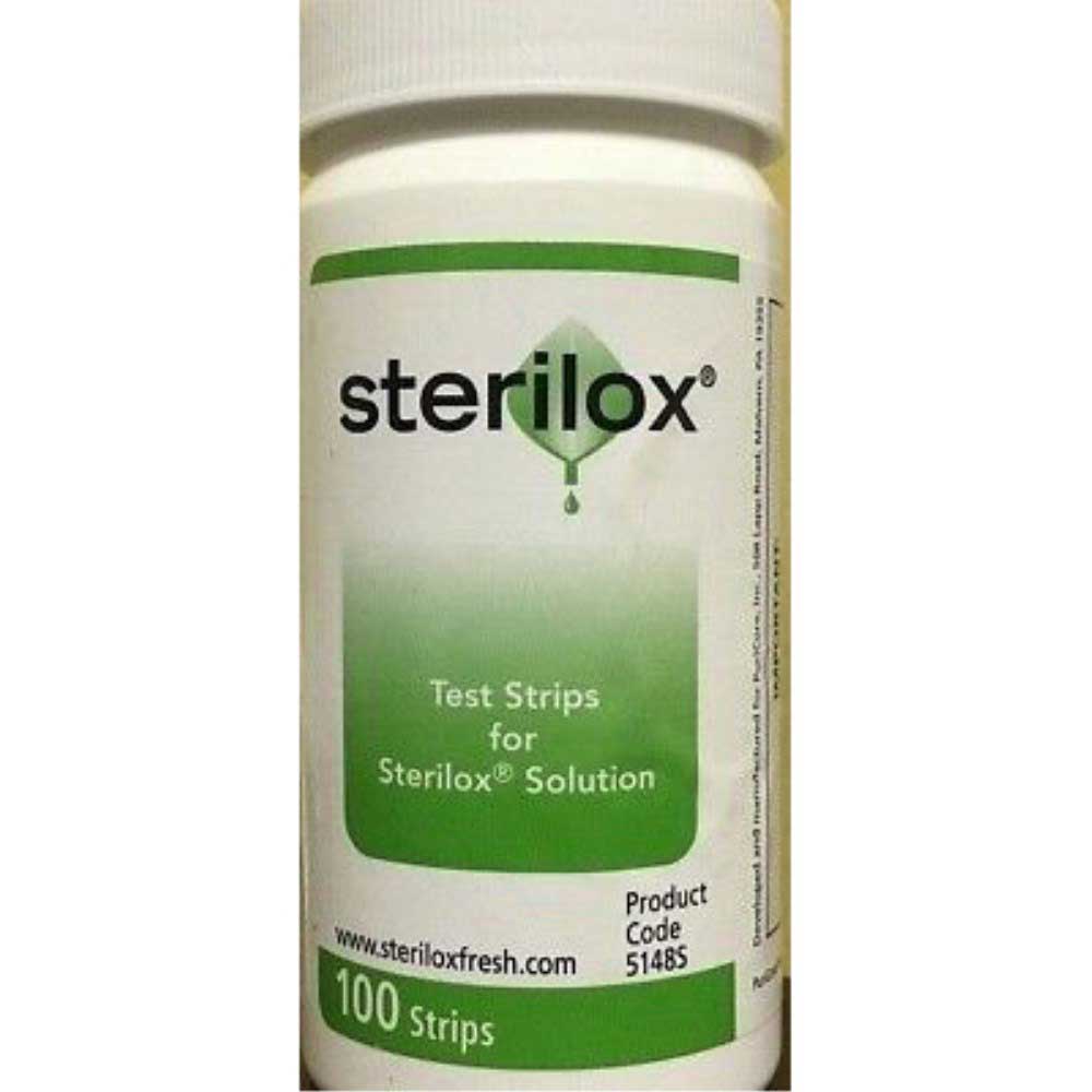 Sterilox Test Strips - 100 per pack