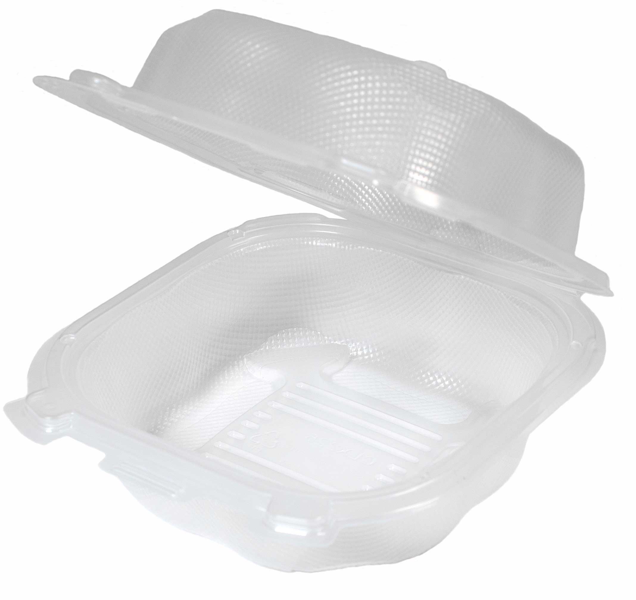 Eco-Systems Clear Polypropylene Microwave Large Hinged Sandwich ...