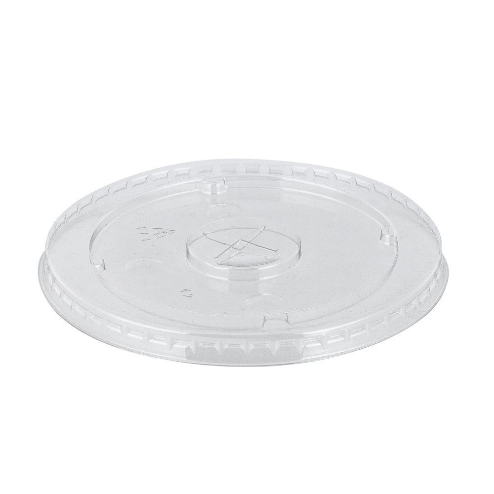 EcoSystems PETE Straw Slot Lid for 12-24 Ounce Cup -- 1000 per case.